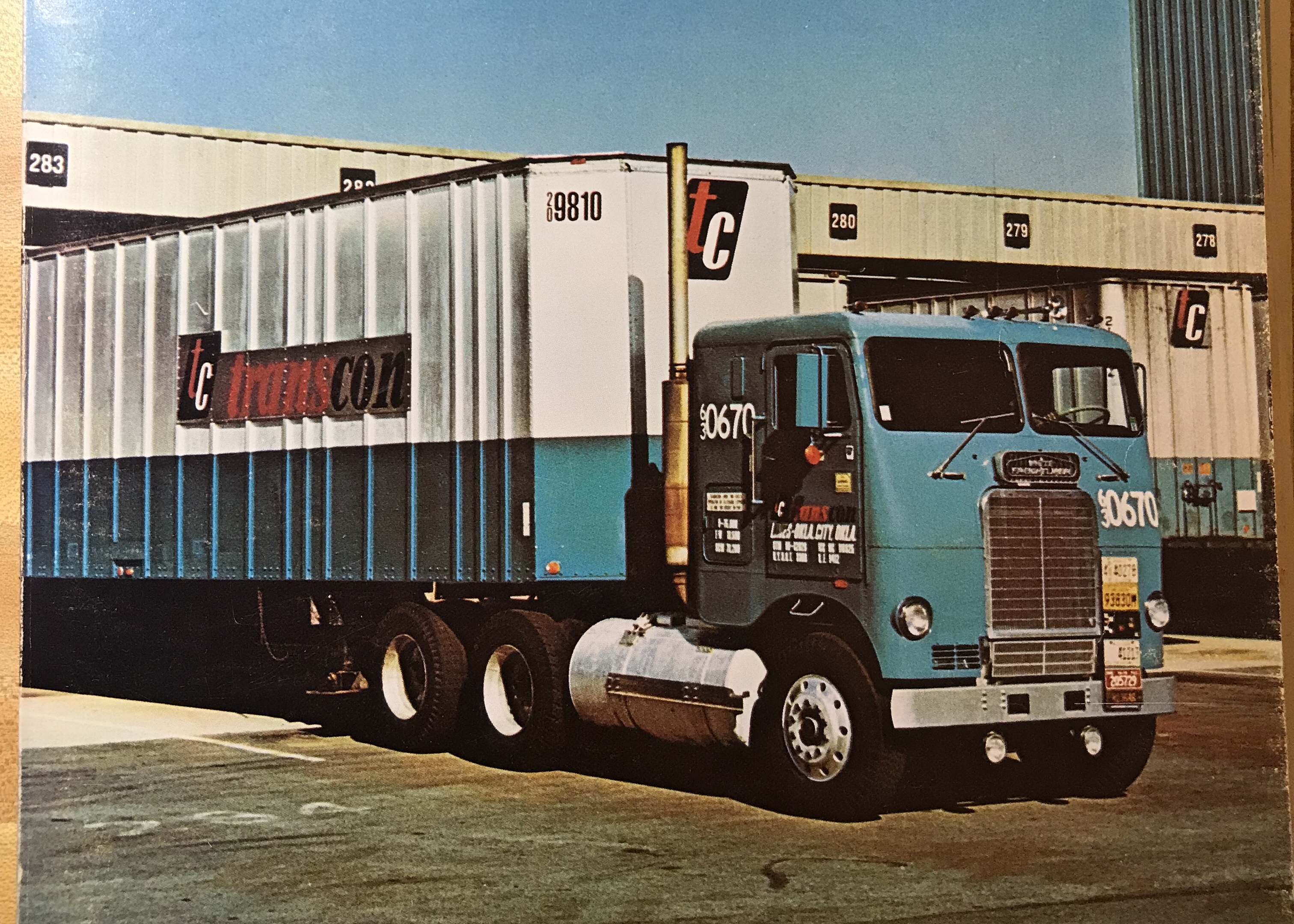Typical Transcon Lines rig from 1980 – lessthantruckloadhistory